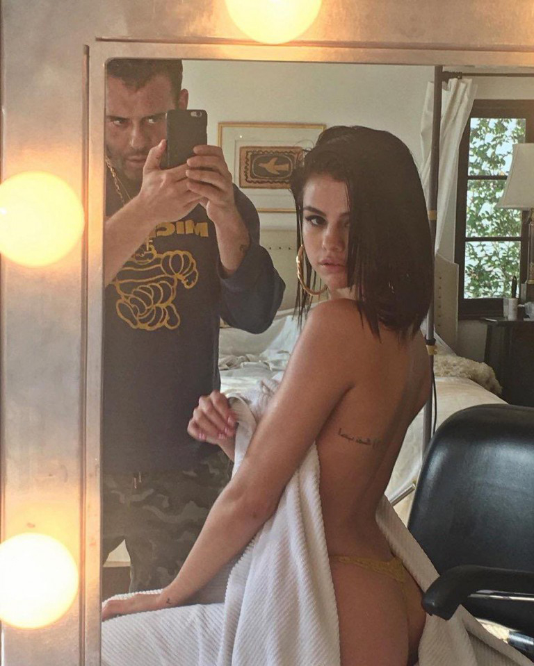 Selena Gomez Ass In Thong Instagram Deleted Pic Photo