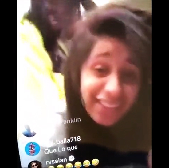 Rapper Cardi B Sex Tape Leaked From Her Cellphone